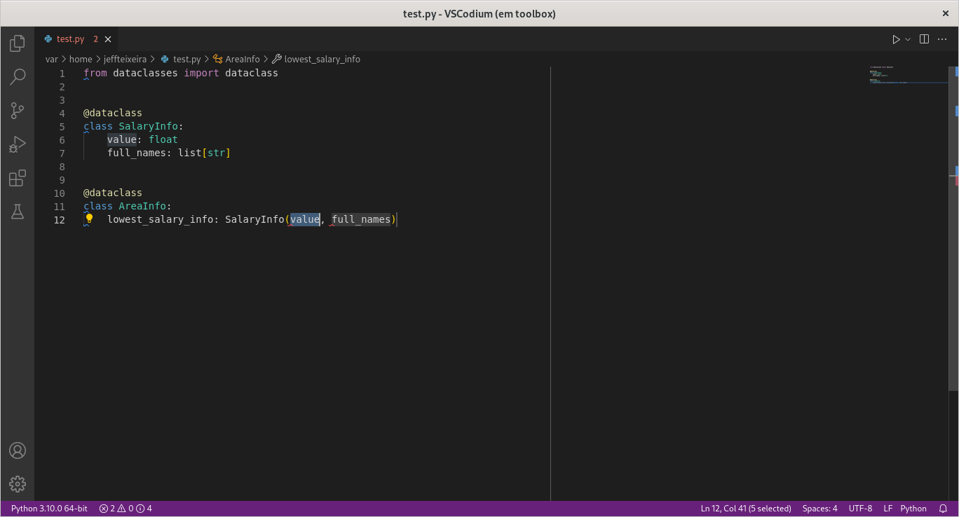 Function Call Completion · Issue #17983 · microsoft/vscode-python · GitHub