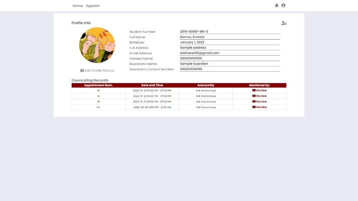 GitHub - MagtuloyRML/Student-Counselling-Appointment-And-Violation ...
