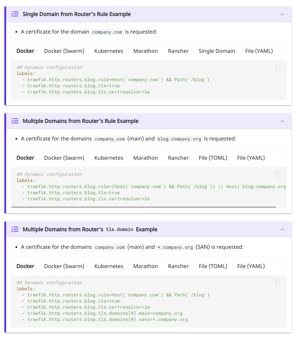Documentation is inconsistent w.r.t. certificate resolvers · Issue #6018 · traefik/traefik · GitHub
