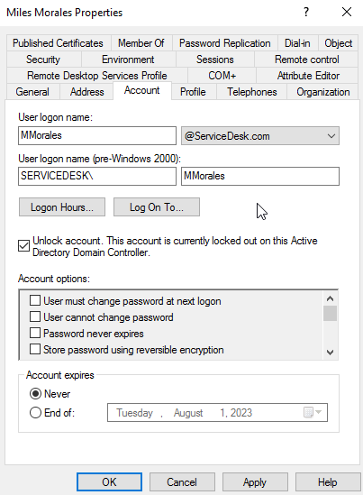 GitHub - ChrisHaugaard/ServiceDesk-Lab