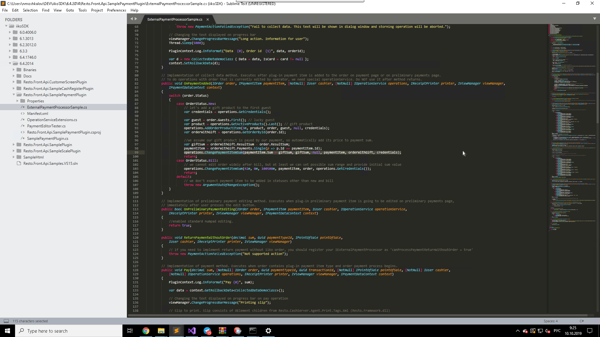 PaymentType should be CanBeExternalProcessed. API V6 · Issue #74 · iiko/front.api.sdk · GitHub