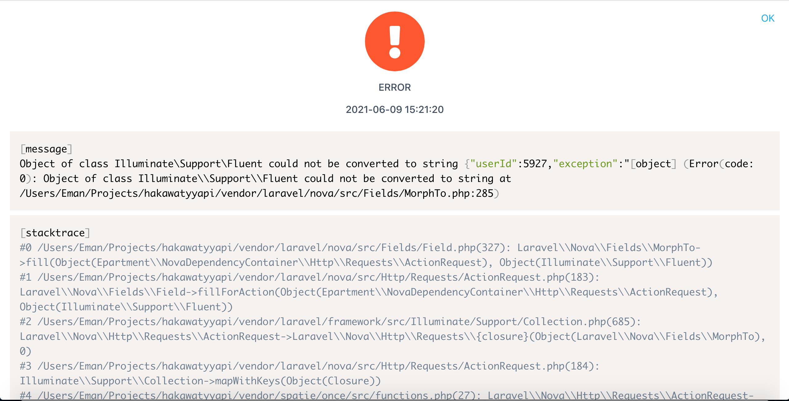 Use of MorphTo in Nova Actions · Issue #3435 · laravel/nova-issues · GitHub