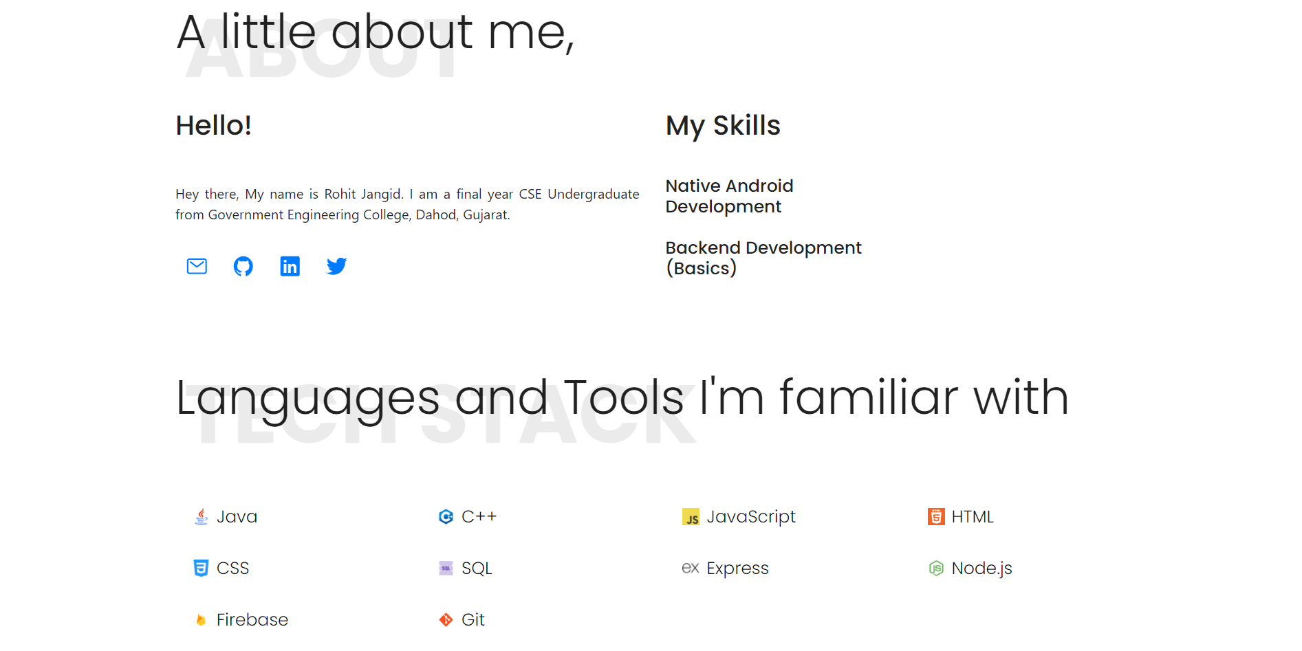 Github Rohfl Rohit Portfolio