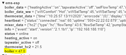 No warmwater temp selection · Issue #602 · emsesp/EMS-ESP · GitHub