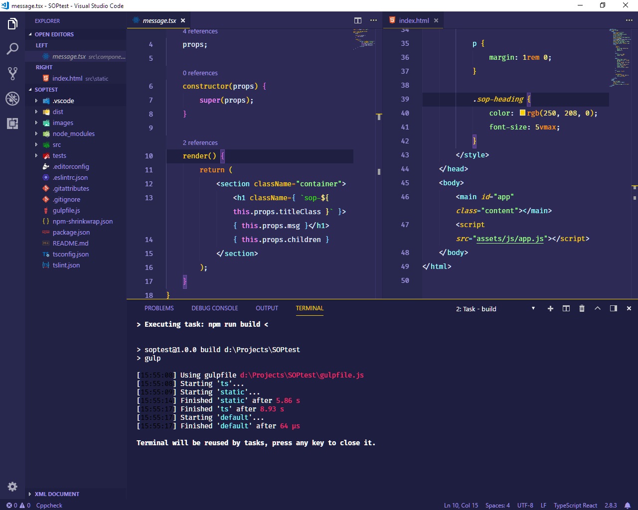 Poor contrast for Gulp output timestamps in terminal · Issue #6 ...