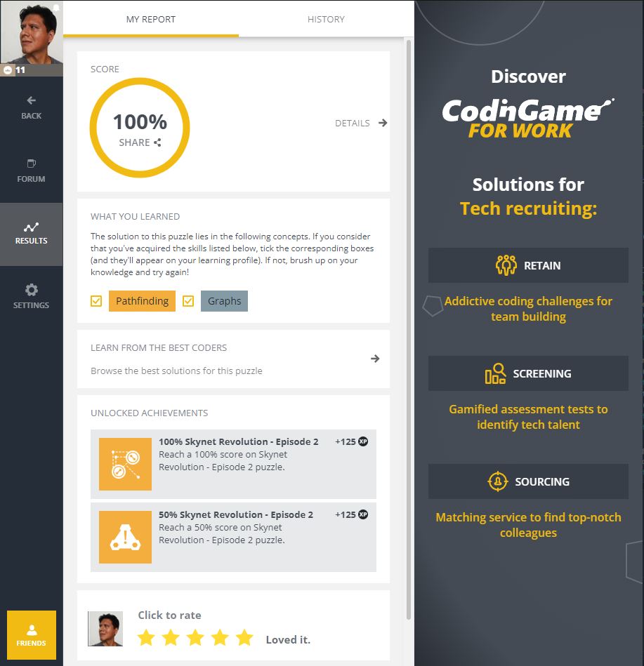 GitHub - TheFenixfx/codeBrag: Showing interesting problems I resolved in CodingGame, CodeRank ...