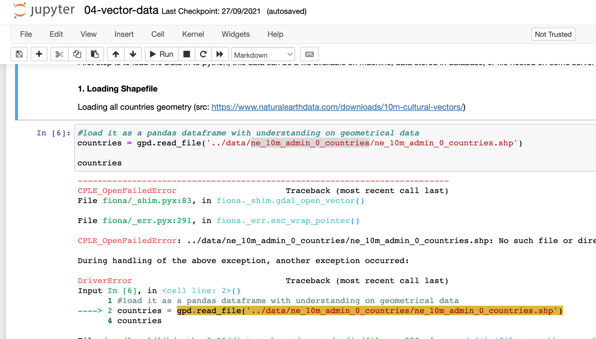 Missing datafiles in Ch 4 and 7 · Issue #85 · geopython/geopython-workshop · GitHub