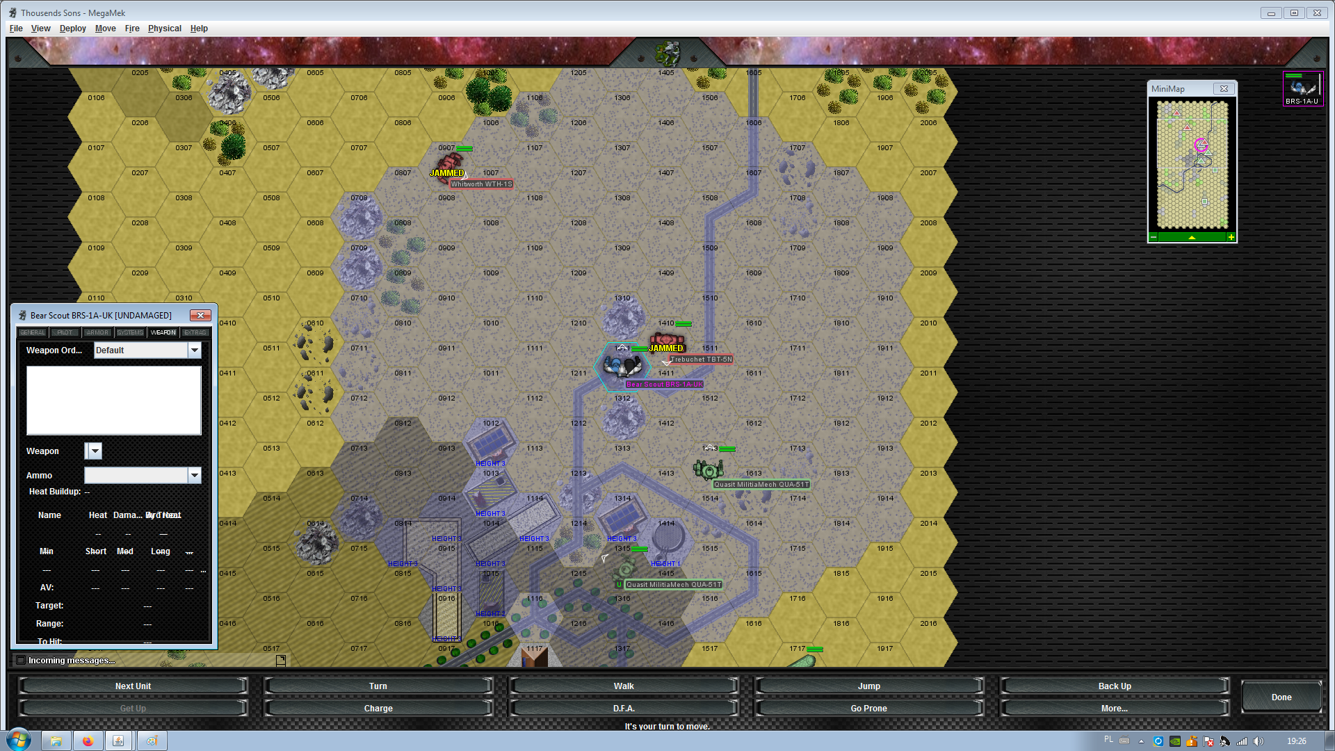 Megamek no weapons and systems · Issue #1555 · MegaMek/megamek · GitHub