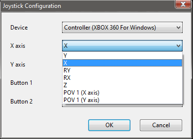 X & Y axes are confused in the joystick settings window · Issue #1395 · 86Box/86Box · GitHub