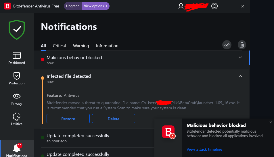 antivirus detecting BetaCraft · Issue #191 · betacraftuk/betacraft-launcher · GitHub