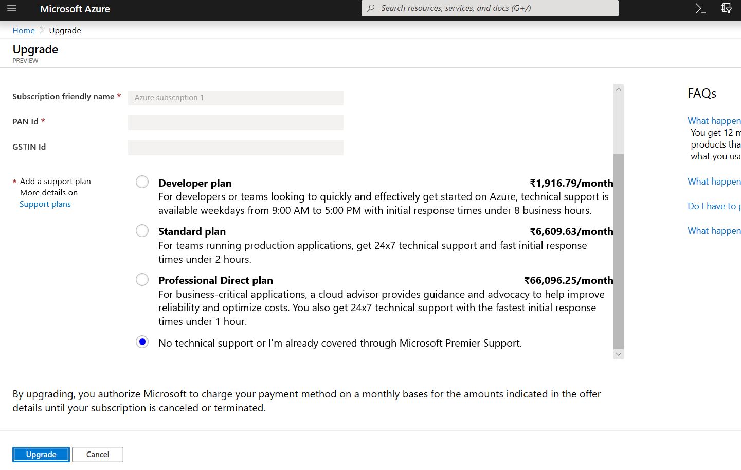 Azure Free Trial Ended And Disabled · Issue 34 · Qt Devops Azureissues · Github