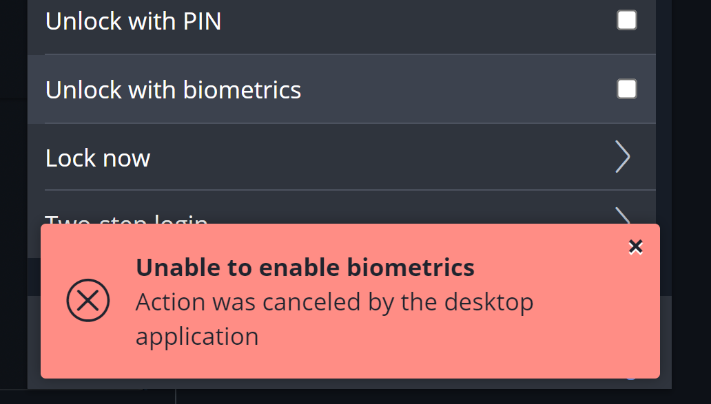 Windows 10 Chrome - no longer able to enable sign in with biometrics ...