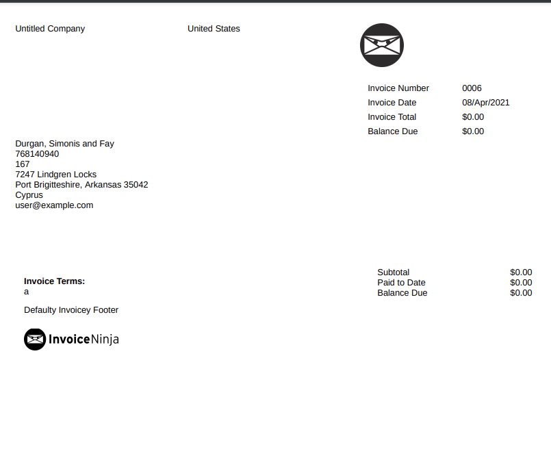 Cannot render $footer in custom invoices design · Issue #5370 ...