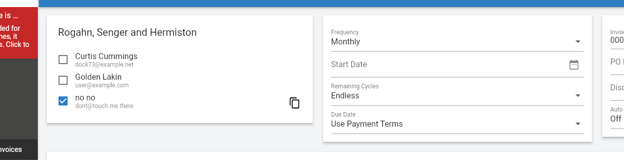 Recurring invoice sent to original contact when contact is changed · Issue #8124 · invoiceninja ...
