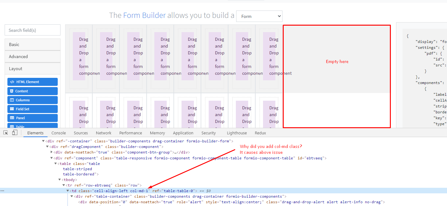 Table has empty space · Issue #3990 · formio/formio.js · GitHub