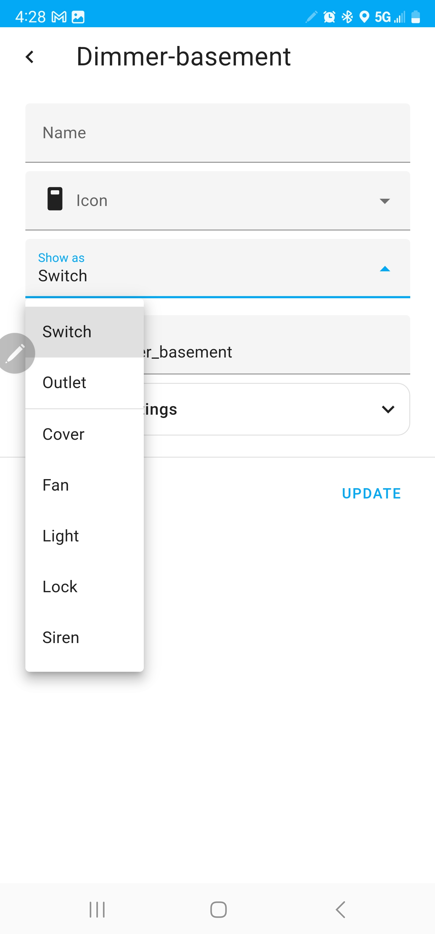 Dimmers only have switch options · Issue #1341 · rospogrigio/localtuya · GitHub
