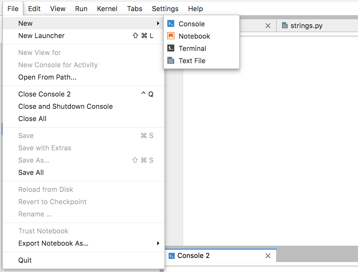 Feature Re File New Python File Issue 5492 Jupyterlab 