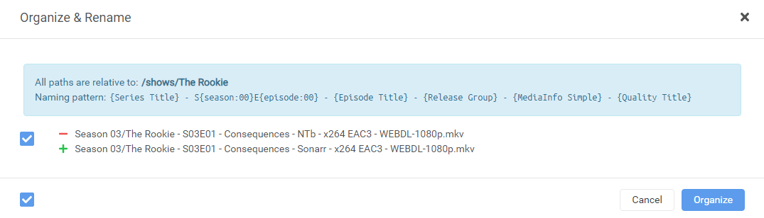 Sonarr removing Release Group, replacing with "Sonarr" revisited · Issue #4338 · Sonarr/Sonarr ...