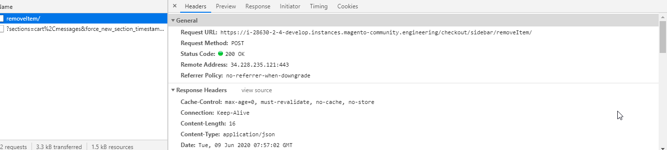 Unable to remove product from minicart · Issue #28630 · magento/magento2 · GitHub