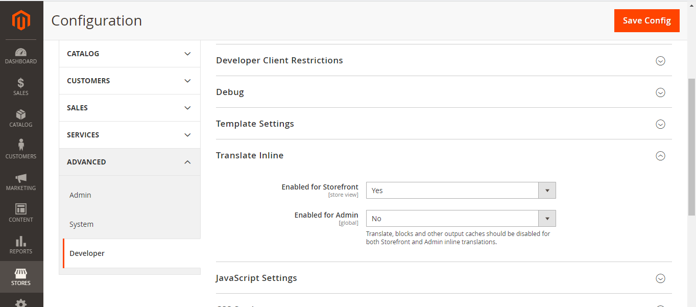Enabled Translation inline affect to result of REST APIs. · Issue #28656 · magento/magento2 · GitHub