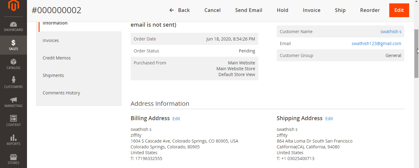 Magento 2 CustomerAddressId missing for backend orders · Issue #28793 · magento/magento2 · GitHub