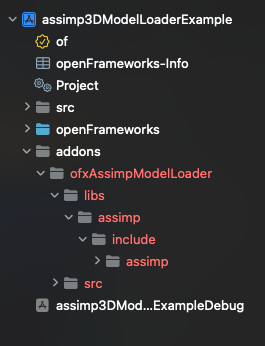 XCode Navigation - Wrong paths for addons on on latest nightly builds ...