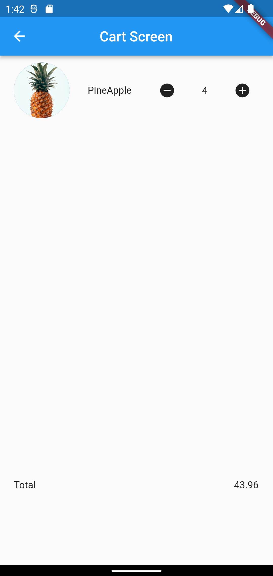 GitHub - abhistark007/Shopping-Cart: A basic flutter app which shows ...