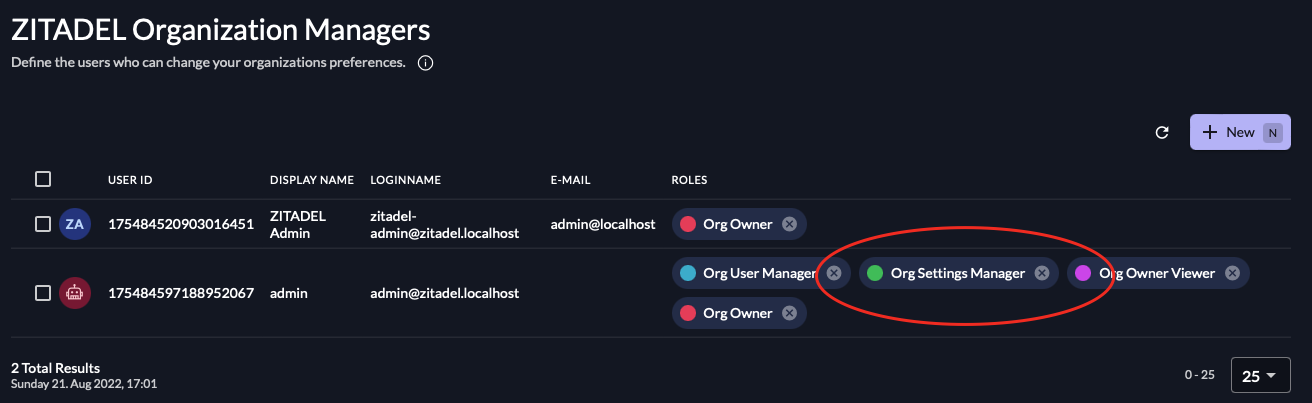 Role/membership deletion doesn't work properly · Issue #4223 · zitadel/zitadel · GitHub
