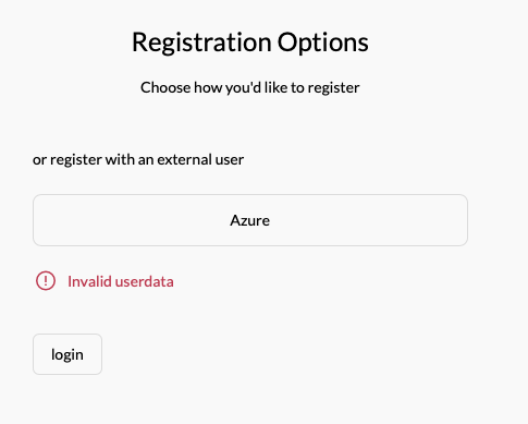 [Bug]: Can't debug "Invalid user data" error when registering from external IDP · Issue #5076 ...