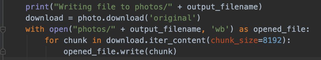 Photos: Download large videos get OverflowError: signed integer is greater than maximum · Issue ...