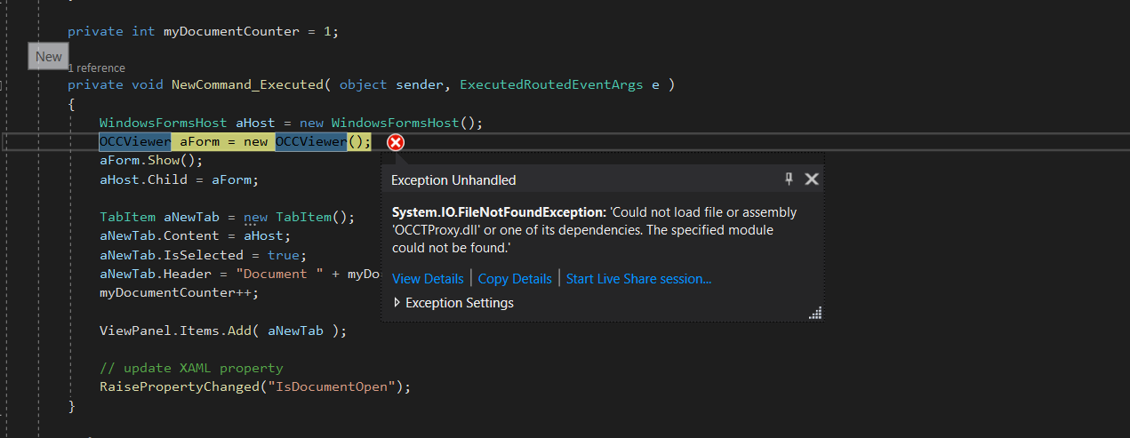 C# - WPF Sample Build Error · Issue #6 · Open-Cascade-SAS/OCCT-samples ...