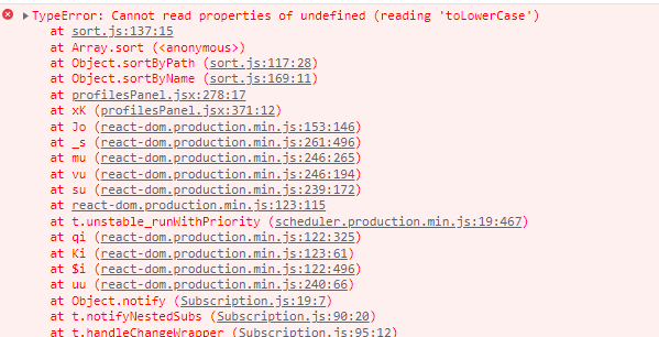Can T Open Any Projects Oops Something Went Wrong Js Error Cannot Read Properties Of