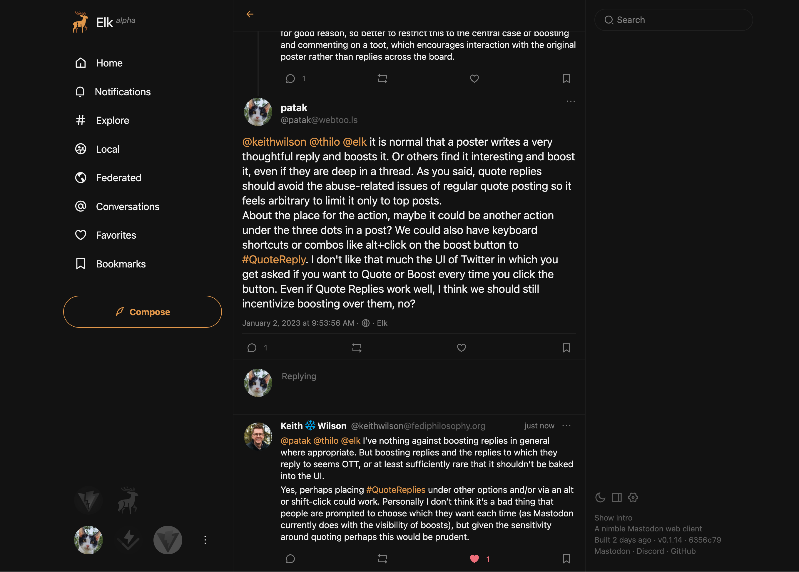Extra spacing after timeline end needed · Issue #691 · elk-zone/elk · GitHub