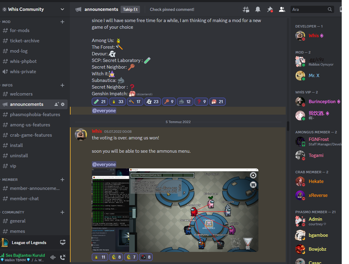 GitHub - orcun9988/WhisMods-AmongUs-VipMod: the source codes of my amongus mod, which I have ...
