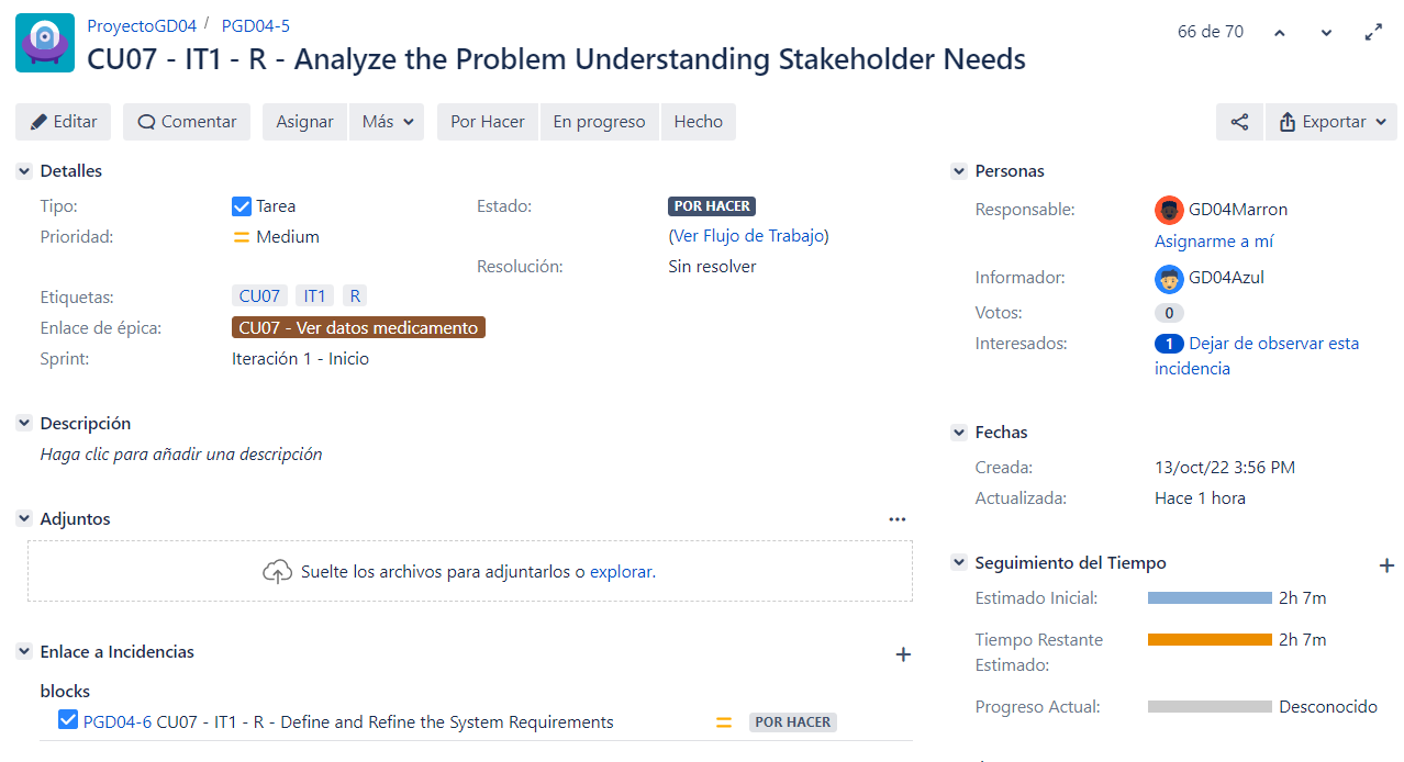 Informe Jira Señor Azul (Ángel Solís Trejo) - UniExtremadura/proyecto-gps-asee-2022-23-gd04 ...