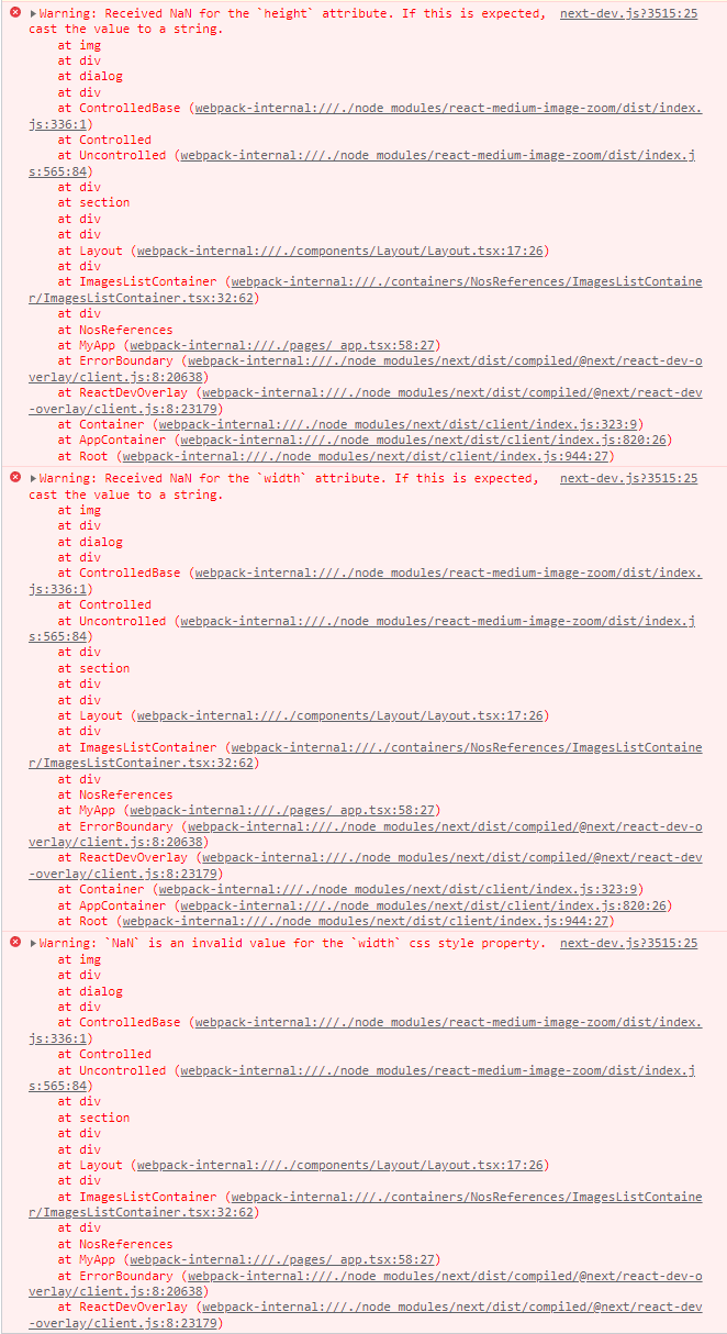 Received NaN for the `width` attribute. If this is expected, cast the value to a string. · Issue ...