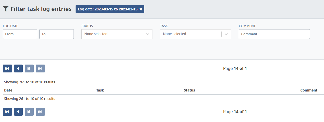 Page and results appear incorrect when engaging filter on a page that is not first · Issue #121 ...