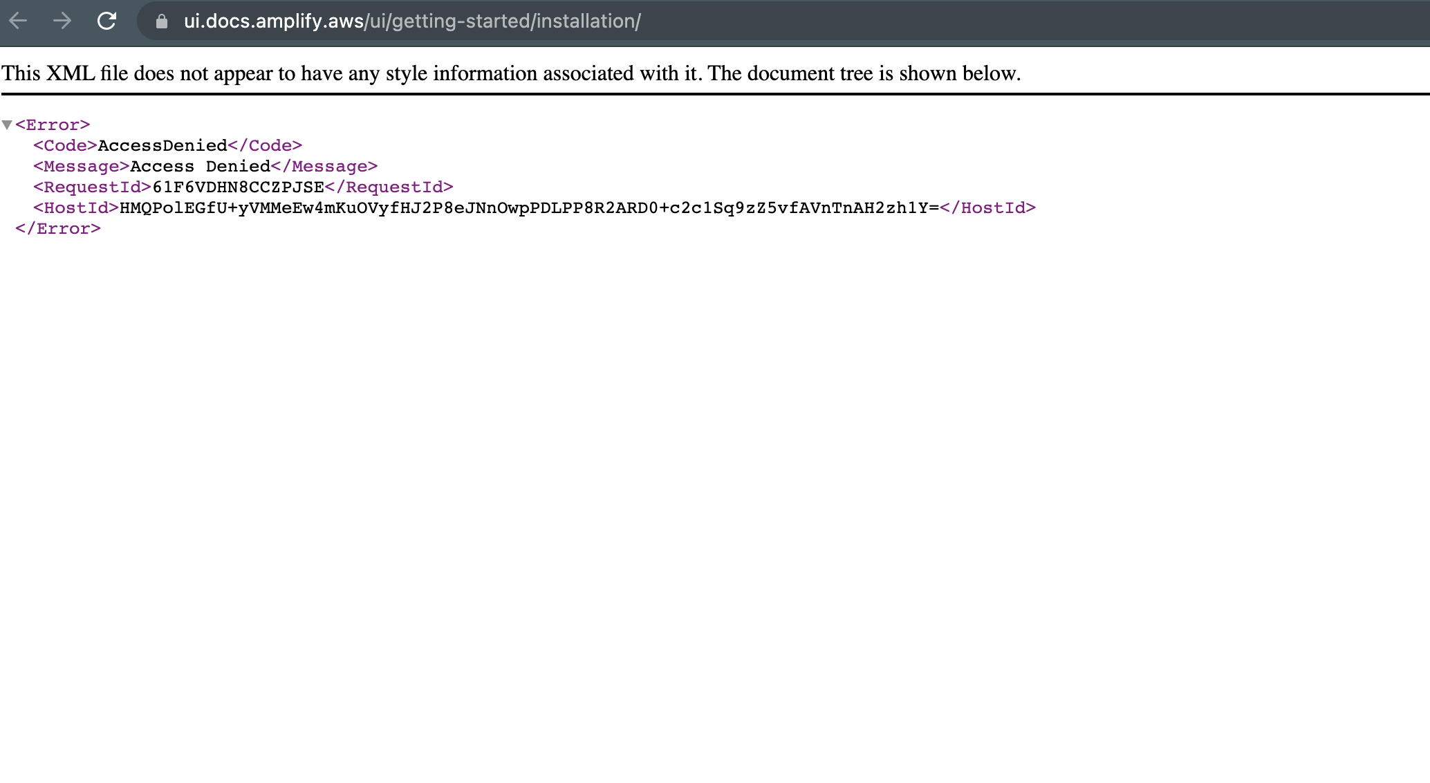 readme click `getting-started` url error · Issue #1016 · aws-amplify/amplify-ui · GitHub