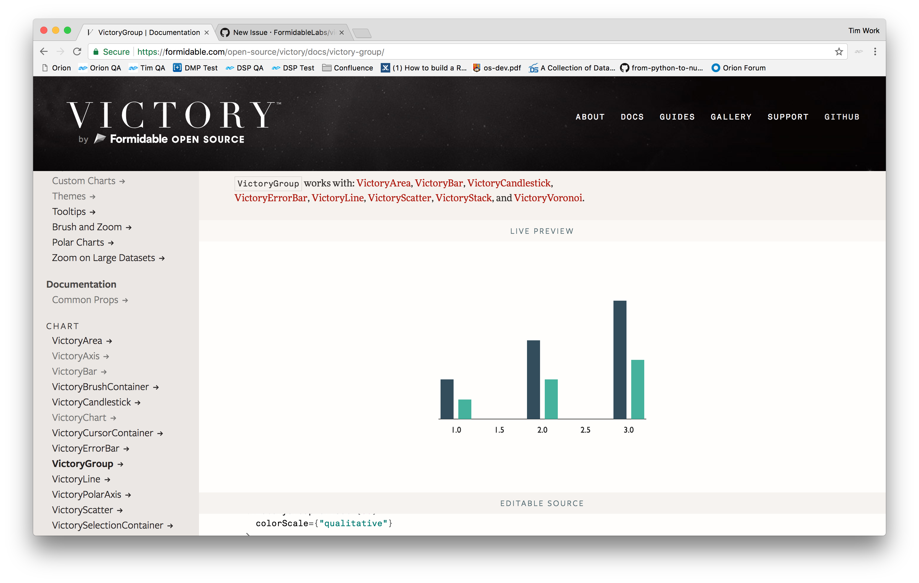 offset not working with `scale="time"`? · Issue #713 · FormidableLabs/victory · GitHub
