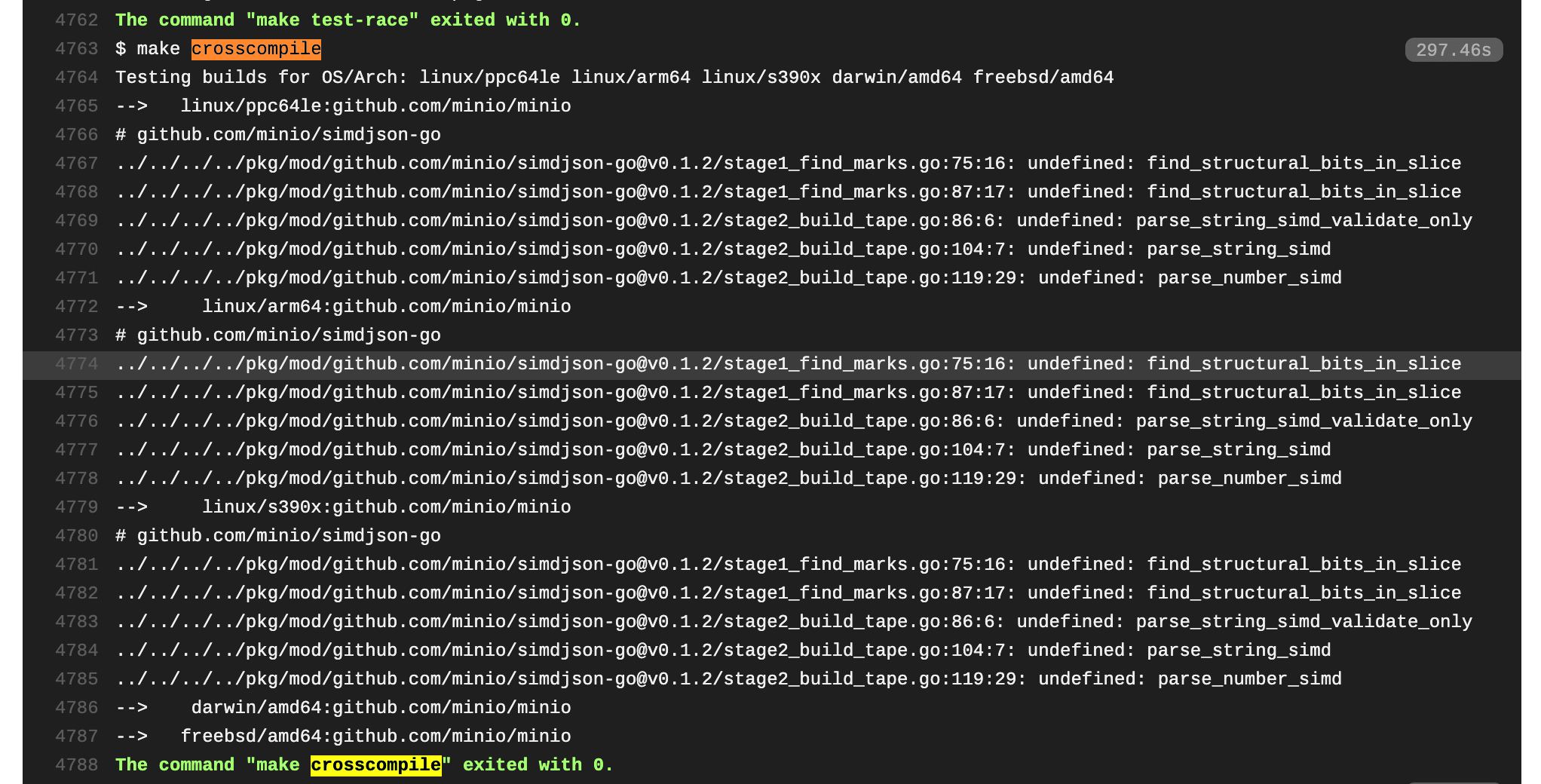Introduction of `simdjson-go` dependency breaks cross-compilation · Issue #9003 · minio/minio ...
