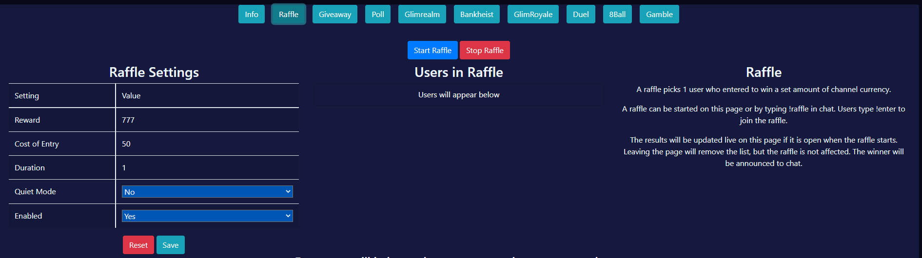 GitHub - aMytho/GlimBoi: A chatbot for Glimesh.tv