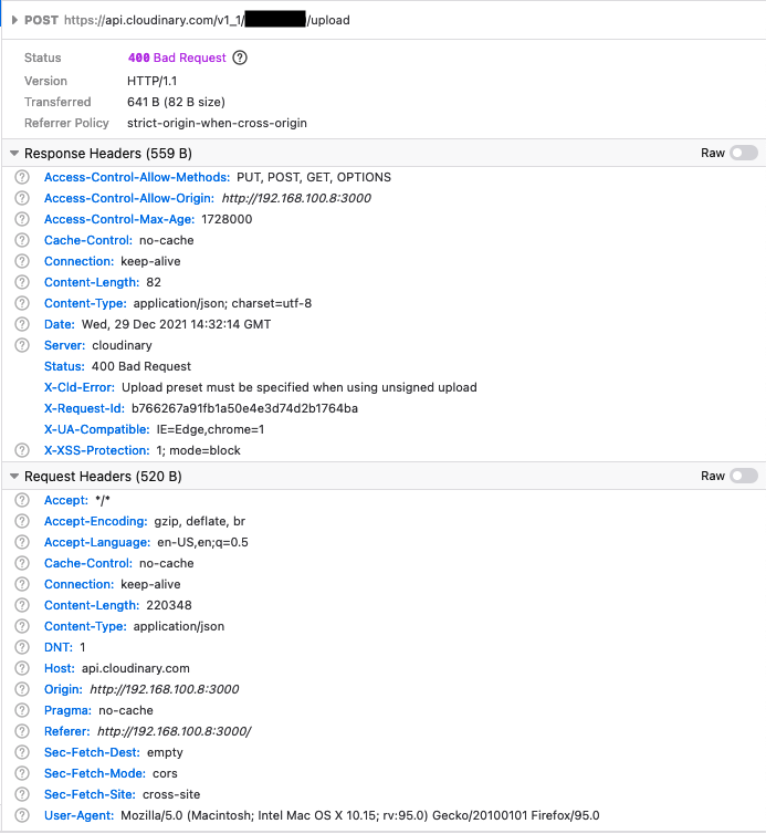 How To Send Signed Server Side Uploads · Issue 95 · Nuxt Modules Cloudinary · Github