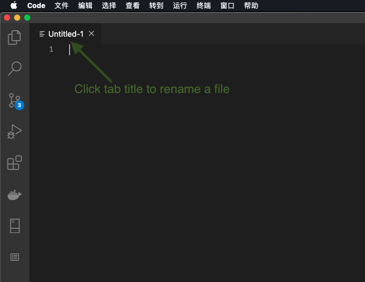 Click tab title to rename a file · Issue #95103 · microsoft/vscode · GitHub