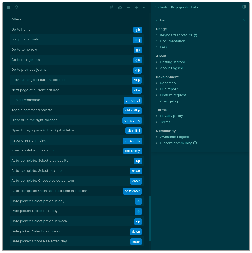 Shortcut For All Pages · Issue 3393 · Logseqlogseq · Github 6635