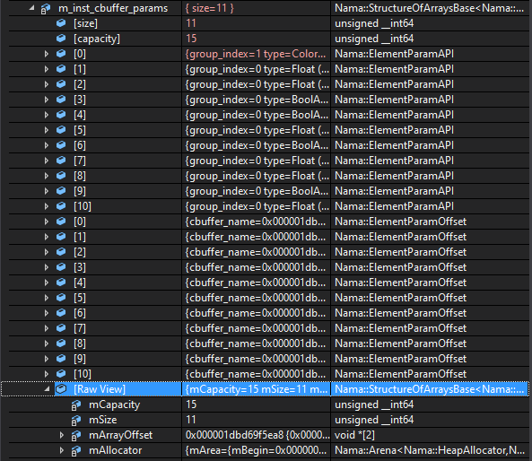 I want a wonderful StructureOfArrays.natvis · Issue #3960 · google/filament · GitHub