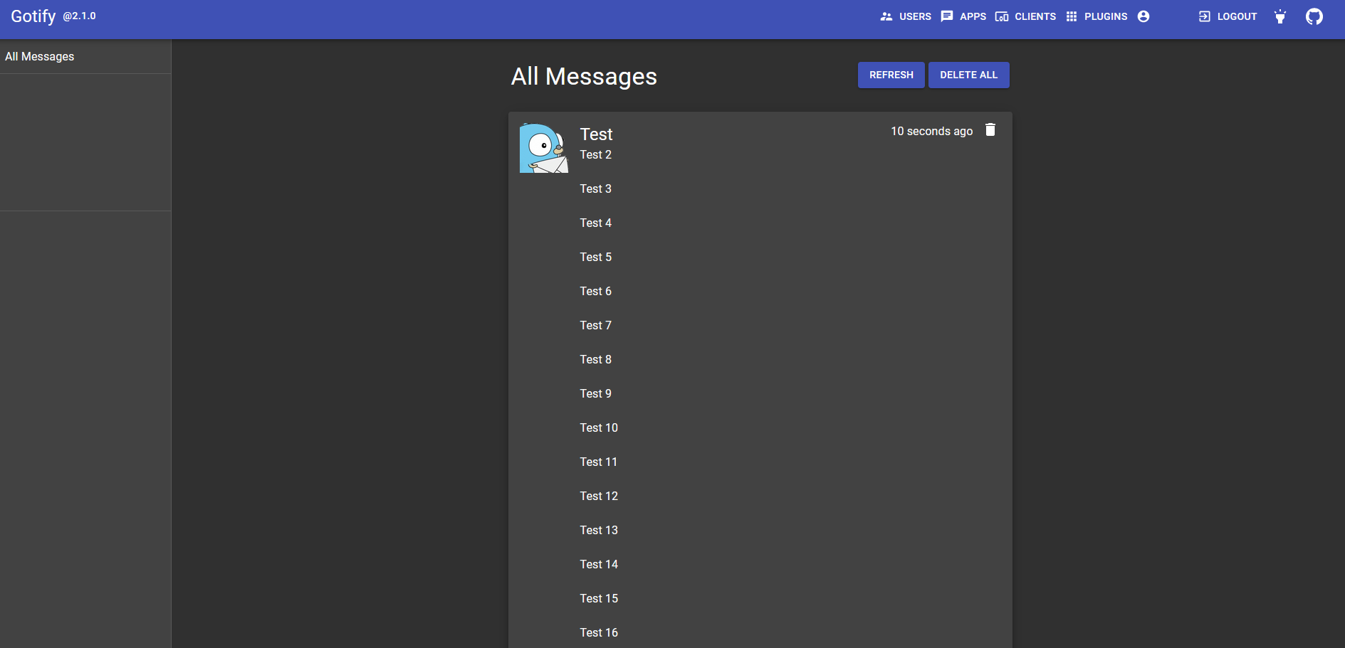 Wider message box · Issue #439 · gotify/server · GitHub