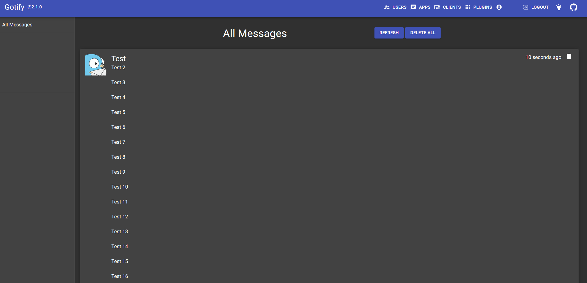 Wider message box · Issue #439 · gotify/server · GitHub