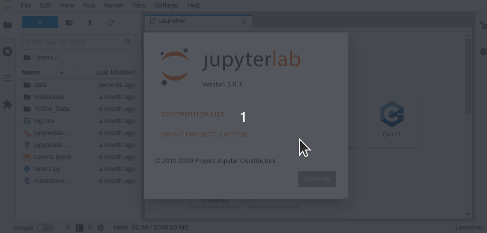Toggle Last Modified Column Does Not Work For All Files · Issue 8860 · Jupyterlabjupyterlab