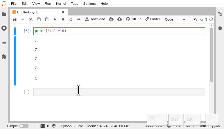 Running Cell Focused On Output Broken In 310a13 · Issue 10429 · Jupyterlabjupyterlab · Github