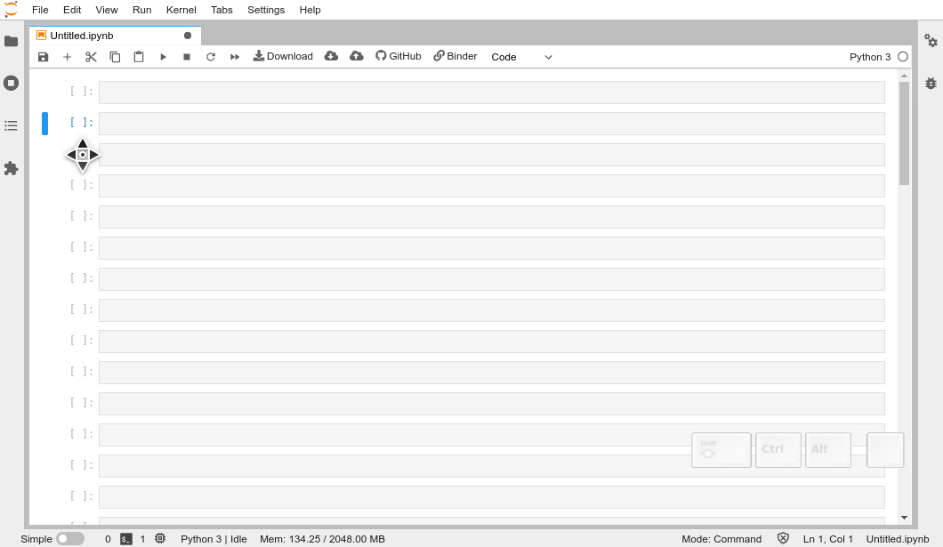 Do Not Jump To The First Cell If Pressing Tab In Notebook Issue 
